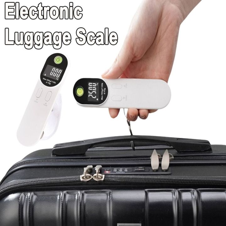 DYJKOUG Kg/Oz/Ib Electronic Luggage Scale Portable Dual Color Travel ...