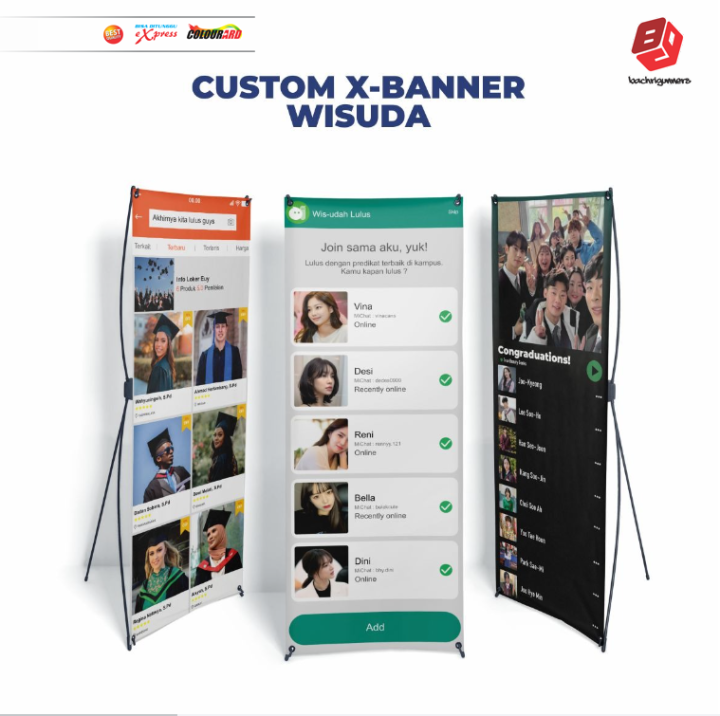 Spanduk Wisuda / Custom Wisuda / Banner Wisuda | Lazada Indonesia