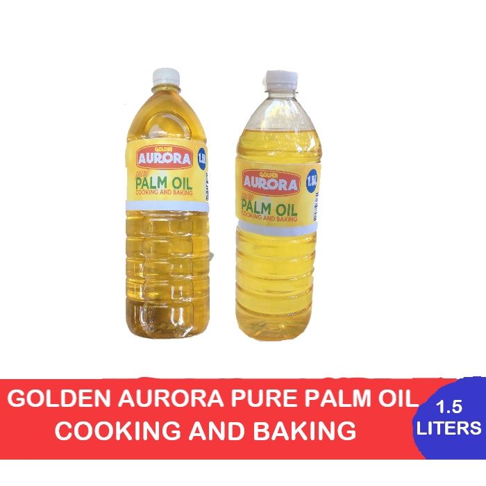 Golden Aurora Pure Palm Oil 1.5Liters Cooking Oil | Lazada PH