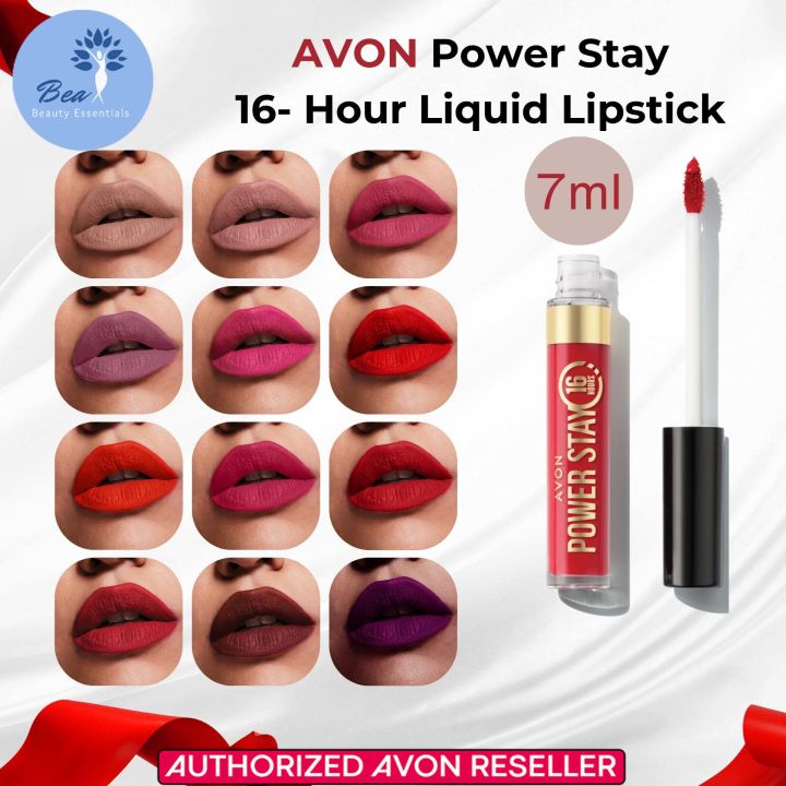AVON Power Stay, 16-hour Liquid Stain - 7ml - Bea Beauty Essentials ...