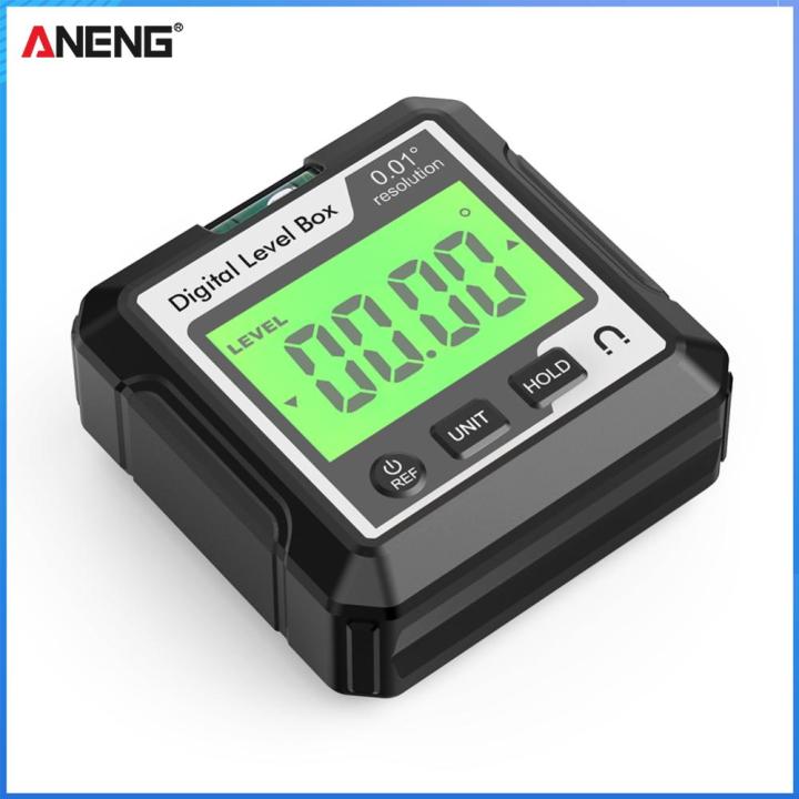 【ANENG】Digital Angle Protractor Inclinometer Universal Magnetic 90 ...