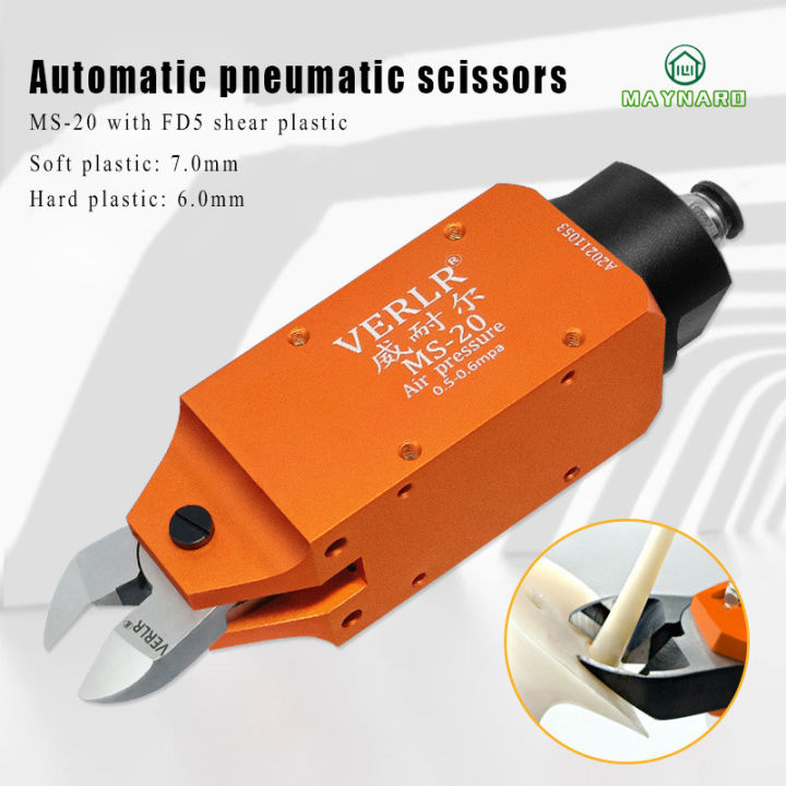 Pneumatic Air Nipper 7.0mm plastic cement Shear Air Scissor Cutter ...
