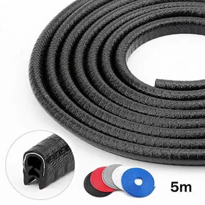 5M Car Door Boot Edge Protector Strip Trim U Shape Guard Seal Rubber ...