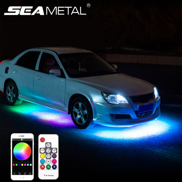 Car Chassis Decoration Lights 12V LED Underglow Flexible Strip ...