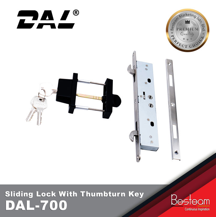 DAL-700 Sliding Lock Thumbturn Key | Lazada