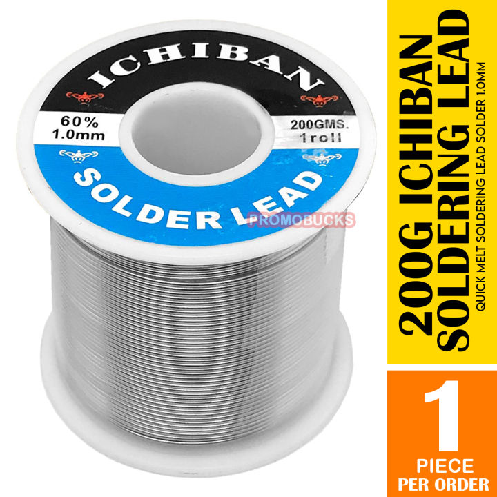 Ichiban 200G Quick Melt Soldering Lead Solder 1.0MM | Lazada PH