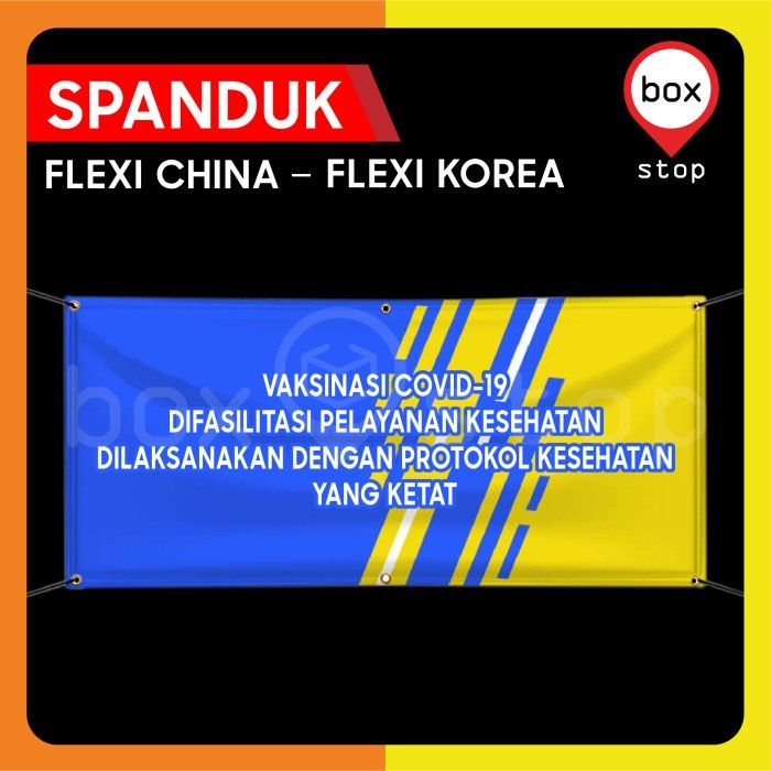 Print Banner - Spanduk - Shopblind Outdoor (Flexi Korea - Flexi Cina ...