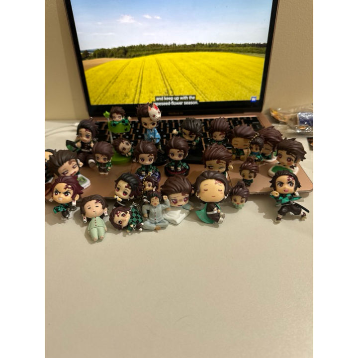 Kimetsu no yaiba demon slayer tanjiro kamado anime manga action figure ...