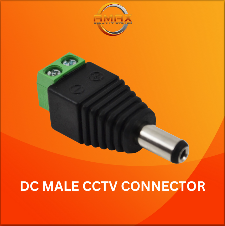 DC MALE CCTV CONNECTOR 100 pcs 1 Pack | Lazada PH