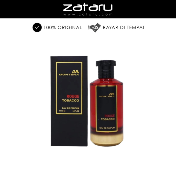 Fragrance World Montera Rouge Tobacco Unisex EDP - 100 ML | Lazada ...