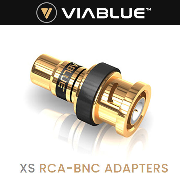 Viablue หัวแปลง BNC to RCA / COAX รุ่น XS RCA-BNC ADAPTERS Audio Grade ของแท้ / ร้าน All Cable ...