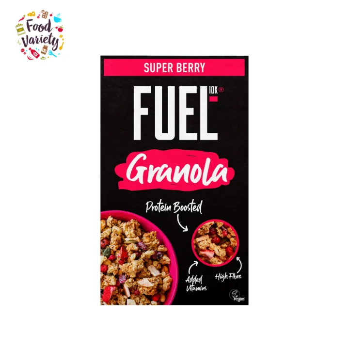 Fuel 10K Protein Boosted Granola Super Berry 400g | Lazada.co.th