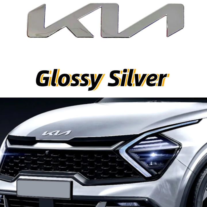 1Piece KN Logo New Car Front Hood Emblem Rear Trunk Badge Decal Sticker ...