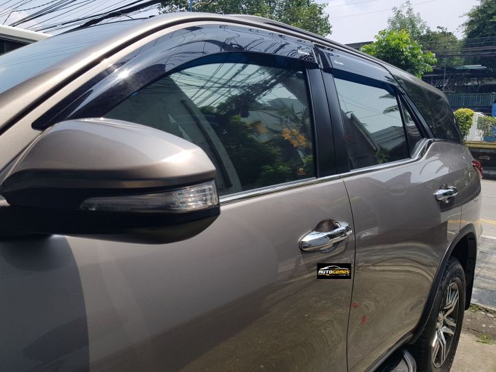 Toyota Fortuner (2016 - 2024) Lower Window Trim Chrome | Lazada PH