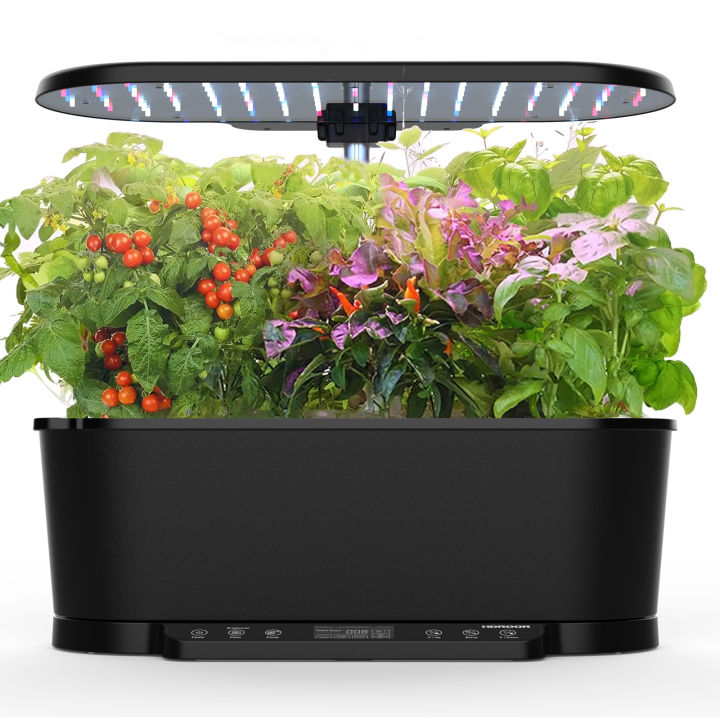 WiFi Controlled Hydroponics Growing System with LED Full-Spectrum and ...