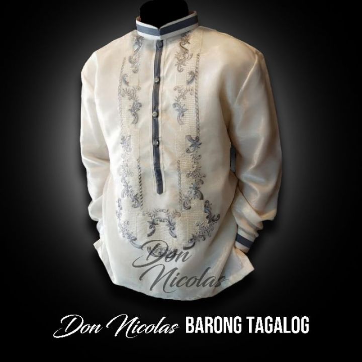 New Style🏆 Barong Tagalog for Men | Don Nicolas Barong Tagalog | Lazada PH