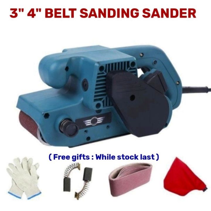 PRC 3" 4" BELT SANDER SANDING MACHINE MESIN KERTAS PASIR | Lazada
