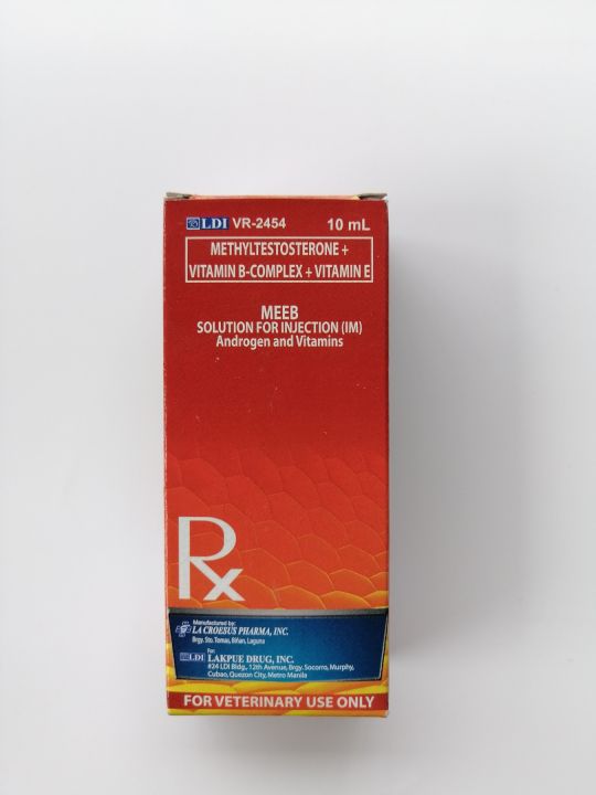 [AGRIVET] MEEB 10ml VITAMIN B COMPLEX+ VITAMIN E FOR FIGHTING COCK ...