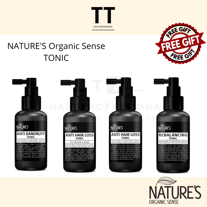 NATURE'S ORGANIC SENSE HAIR TONIC 100ML (NATURES) [READY STOCK][FREE ...