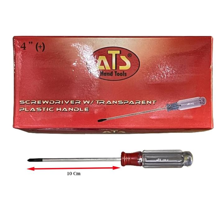 BMS - ATS OBENG RADIO 4 INCH X 3 MM PLUS + PANJANG 10 CM OBENG RADIO ...