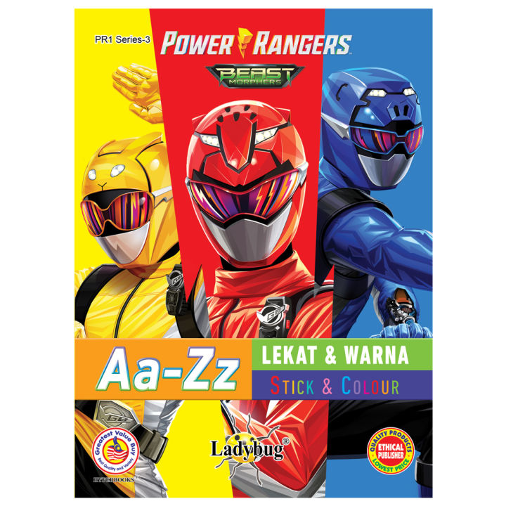 Power Rangers Beast Morphers Stick & Colour PR1 SERIES 3 | Lazada