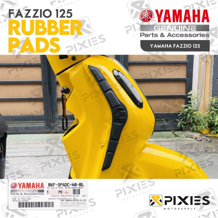 BKFSPADCM4BL YAMAHA GENUINE ACCESSORIES YAMAHA FAZZIO 125 RUBBER ...