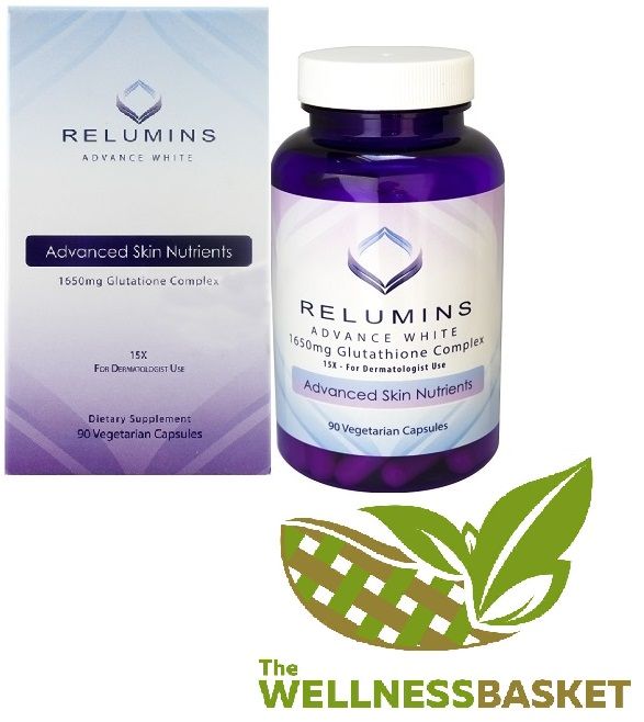 Relumins 1650 mg WHITE GLUTATHIONE - 15X DERMA FORMULA | Lazada PH