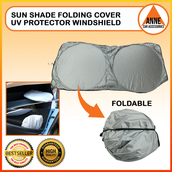 Car Sunshade / Sun Shade / Sunshield / Sun Shield Front Rear Whole Window Folding Film ...
