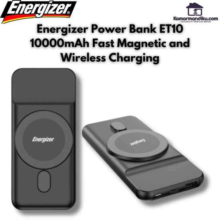 Energizer Power Bank EN-T10 Magnetic Fast Charging 10000 mAh | Lazada Indonesia