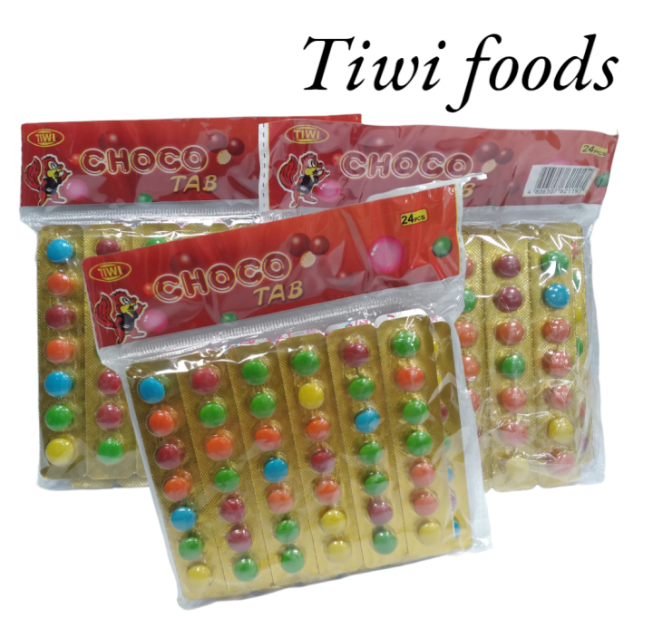 Tiwi Choco Tab Chocolate 24 pcs | Lazada PH