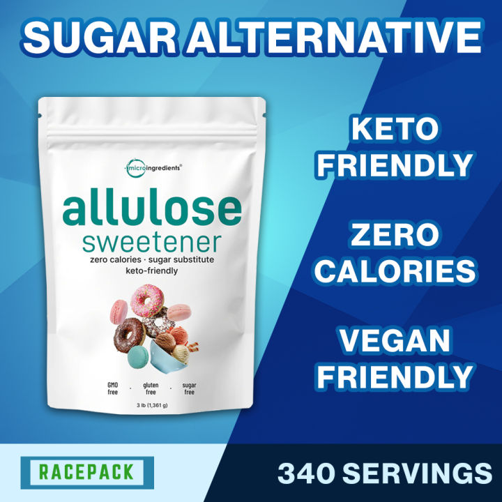 Micro Ingredients Allulose Sweetener Sugar Substitute Zero Calories ...