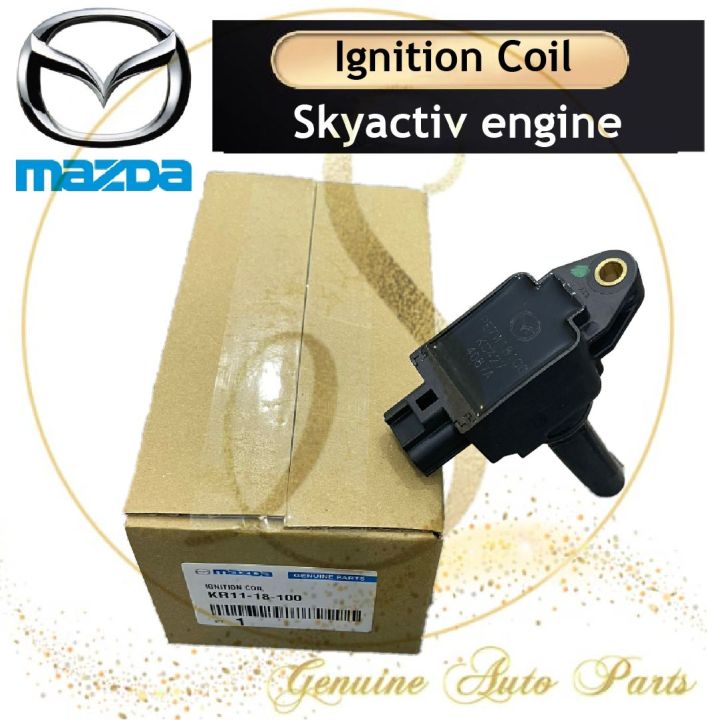 (100% ORIGINAL) IGNITION PLUG COIL MAZDA 2 3 6 CX3 CX5 CX8 CX9 SKYACTIV ...