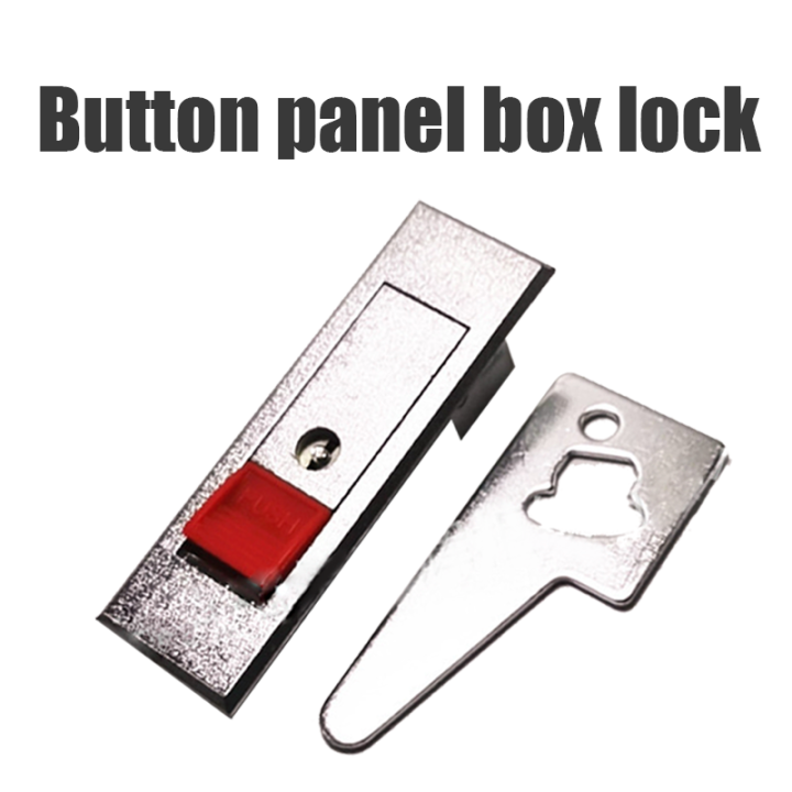Push Lock Cabinet Panel Board Lock Push Button Panel Box Lock For Data ...
