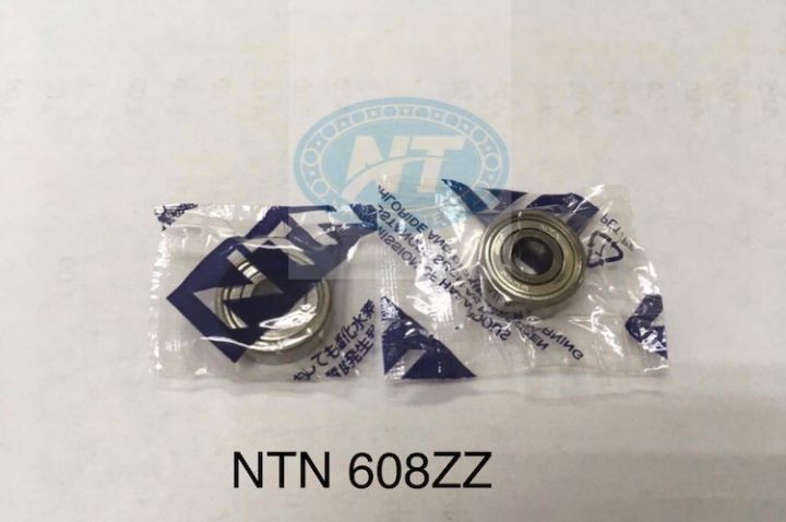 NTN 608ZZ, Single Row Radial Ball Bearing - Double Shielded | Lazada