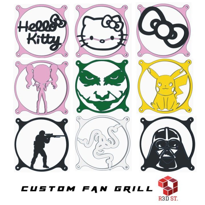 CUSTOM PC FAN GRILL - 3D PRINTED | Lazada PH