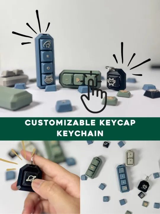 Kozee Studio ClicKey Keychain Single Key Fidget Mechanical Keyboard ...