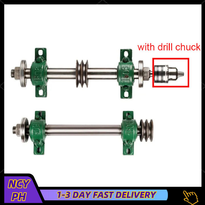 Shafting with Pillow Block (SPB3PLY) 3PULLEY dia; 1 1/4' | Lazada PH