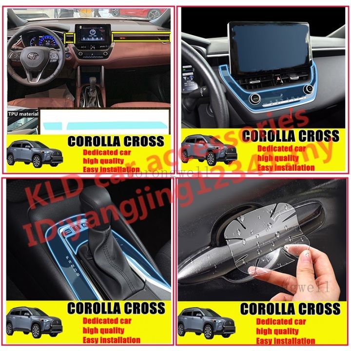 Kld suitable for Toyota Corolla cross (ventilated stickers), car ...
