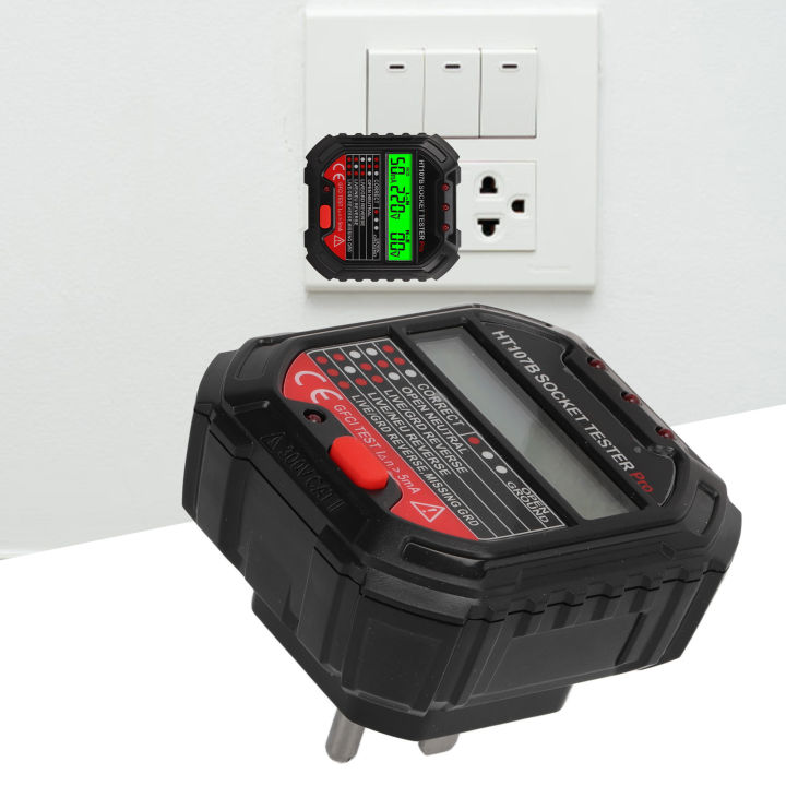 Phase Detector Outlet Tester Digital Display for Circuit Inspection for ...
