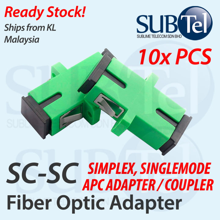 SC-SC SMF Singlemode Fiber Optic Adapter Coupler for Patch Panel For ...