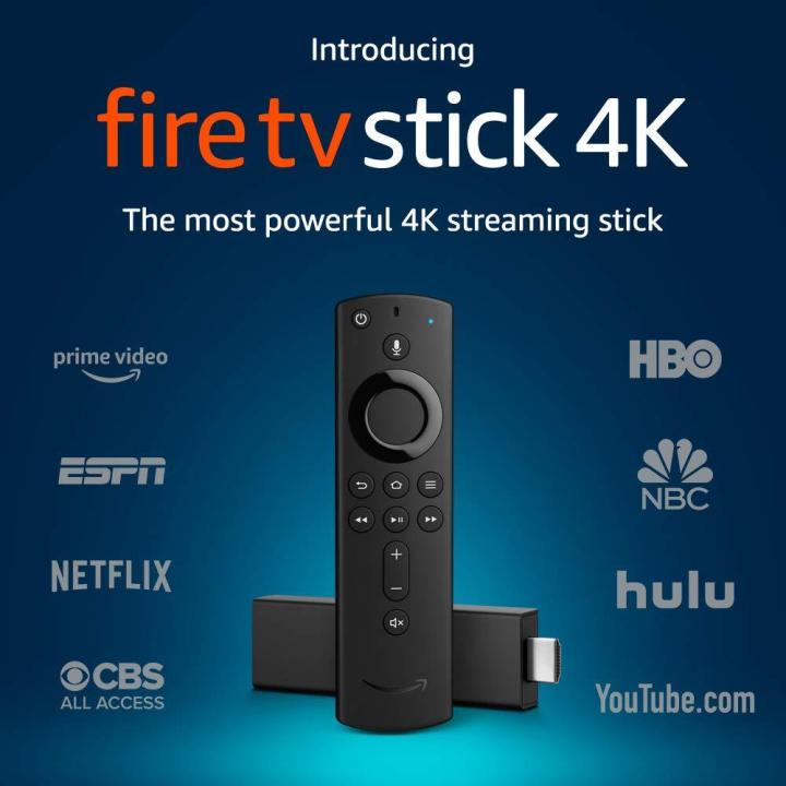 Fire TV Stick รุ่นใหม่คมชัด 4K with all-new Alexa Voice Remote ...