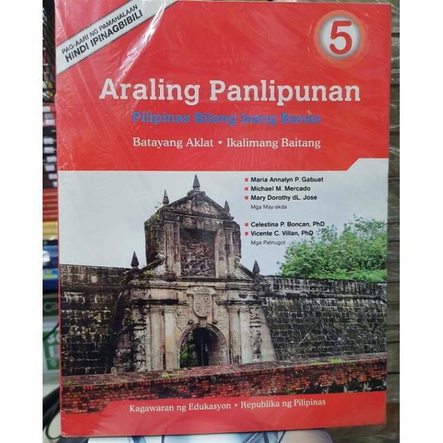 book Araling Panlipunan 5 Pilipinas Bilang Isang Bansa | Lazada PH