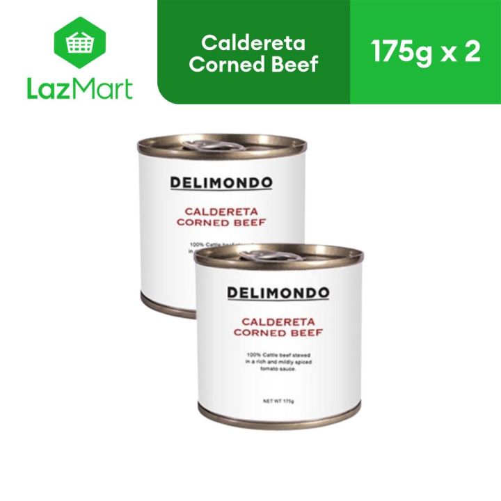 Delimondo Caldereta Corned Beef 175g - Pack of 2 | Lazada PH
