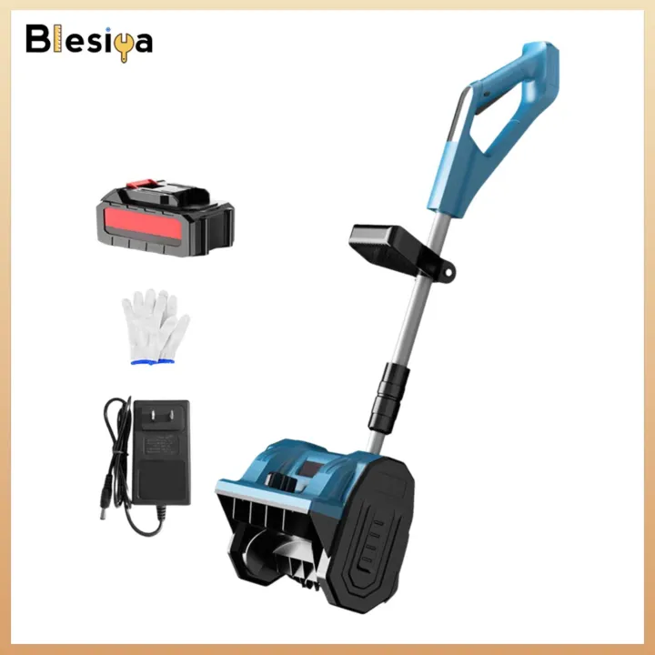 Blesiya Cordless Electric Snow Blower US Plug Snow Remover for Yard ...