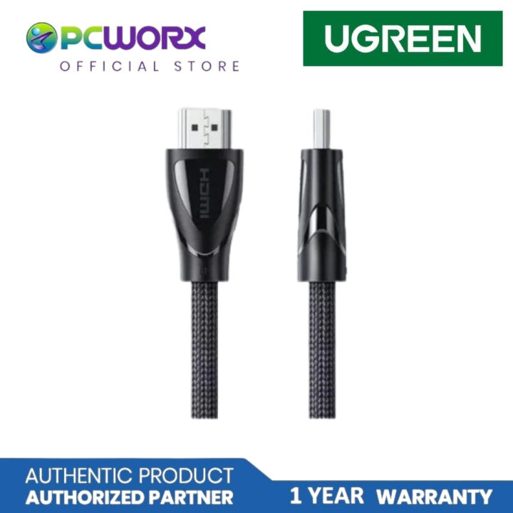 UGREEN HD140/80403 HDMI 2.1 M CBL 2M BK | UGREEN | HDMI | Lazada PH