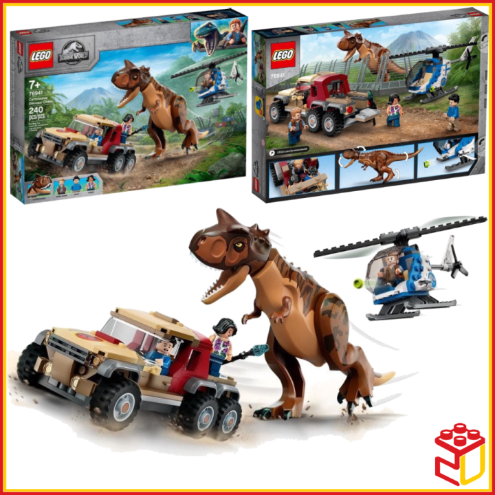 (Ready Stock) 76941 LEGO Jurassic World Carnotaurus Dinosaur Chase | Lazada