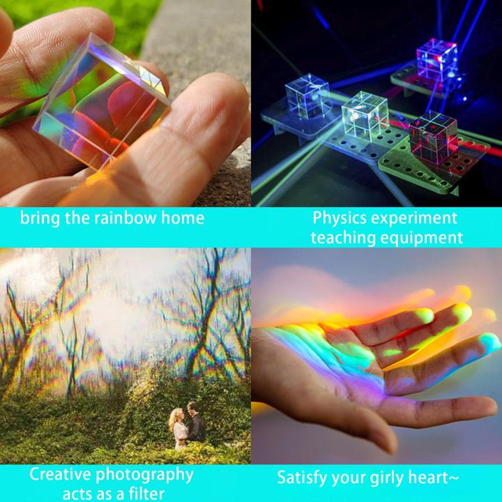 Magic Optical Glass Cube Dichroic Cube Prism RGB Combiner 2024 I8F9 ...