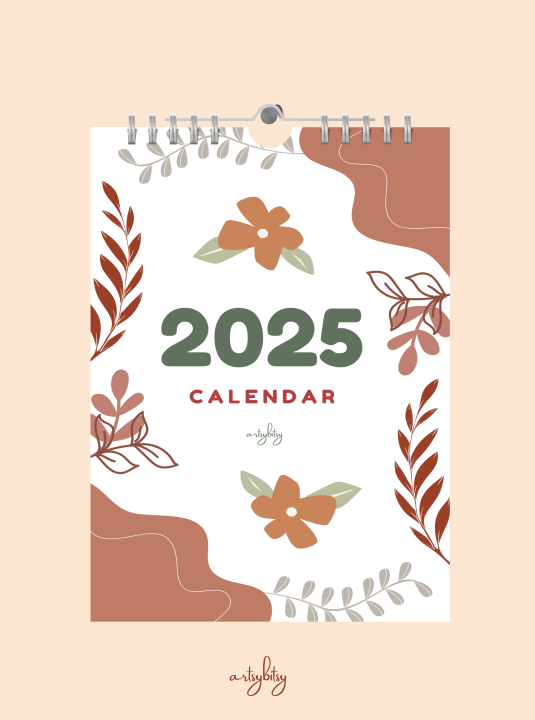 2025 Wall Calendar with Philippine Holidays and Observances | Lazada PH