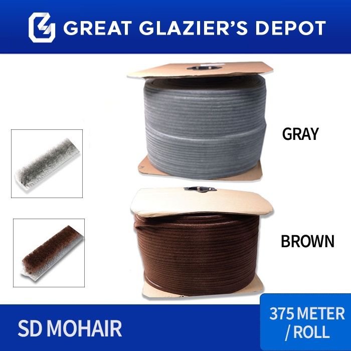 SD Mohair (Doors and Windows Weather Strip) SOLD PER ROLL for Aluminum ...