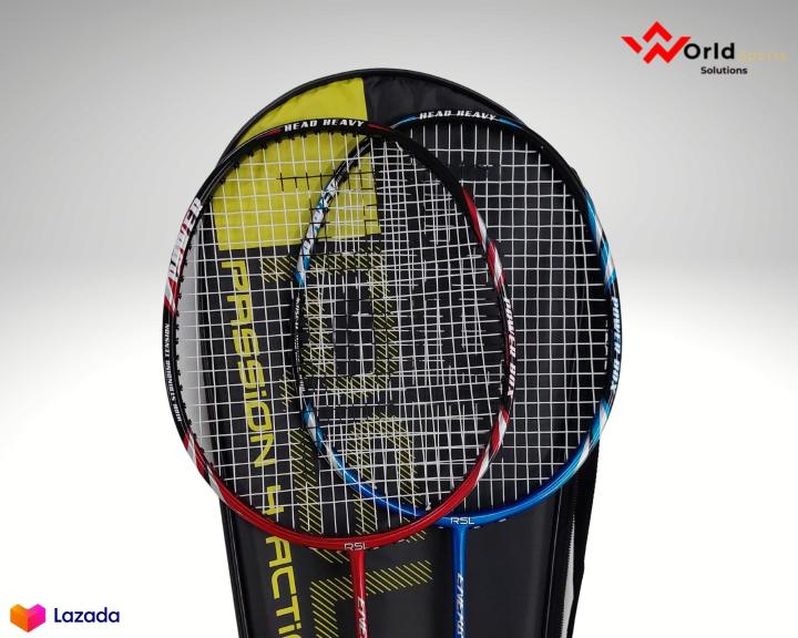 RSL BADMINTON RACKET BUY 1 FREE 1(Free string with strung and cover ...